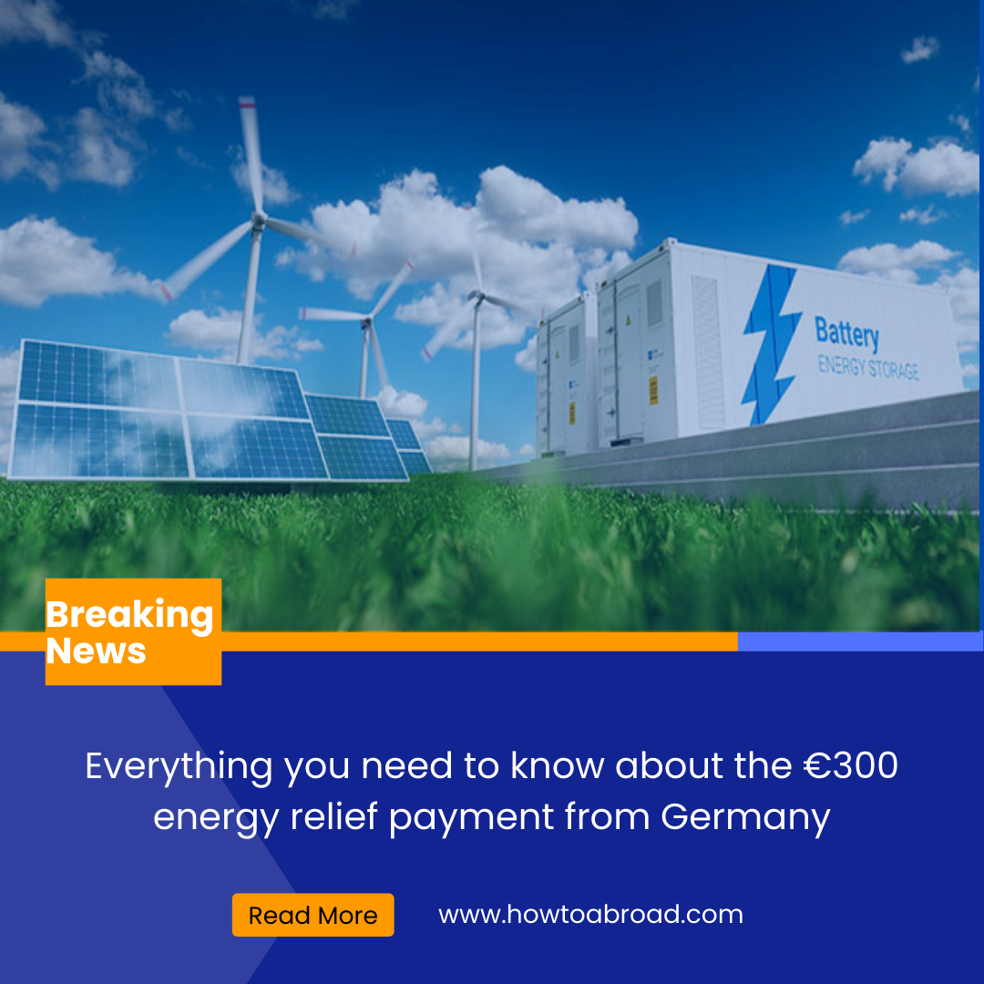 Everything you need to know about the €300 energy relief payment from Germany