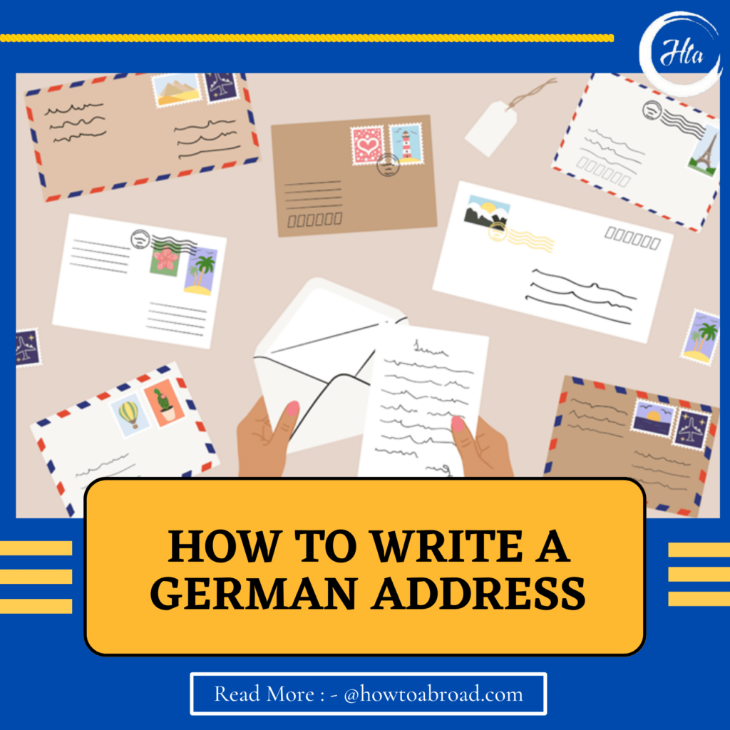 How to write a German address? – HowToAbroad