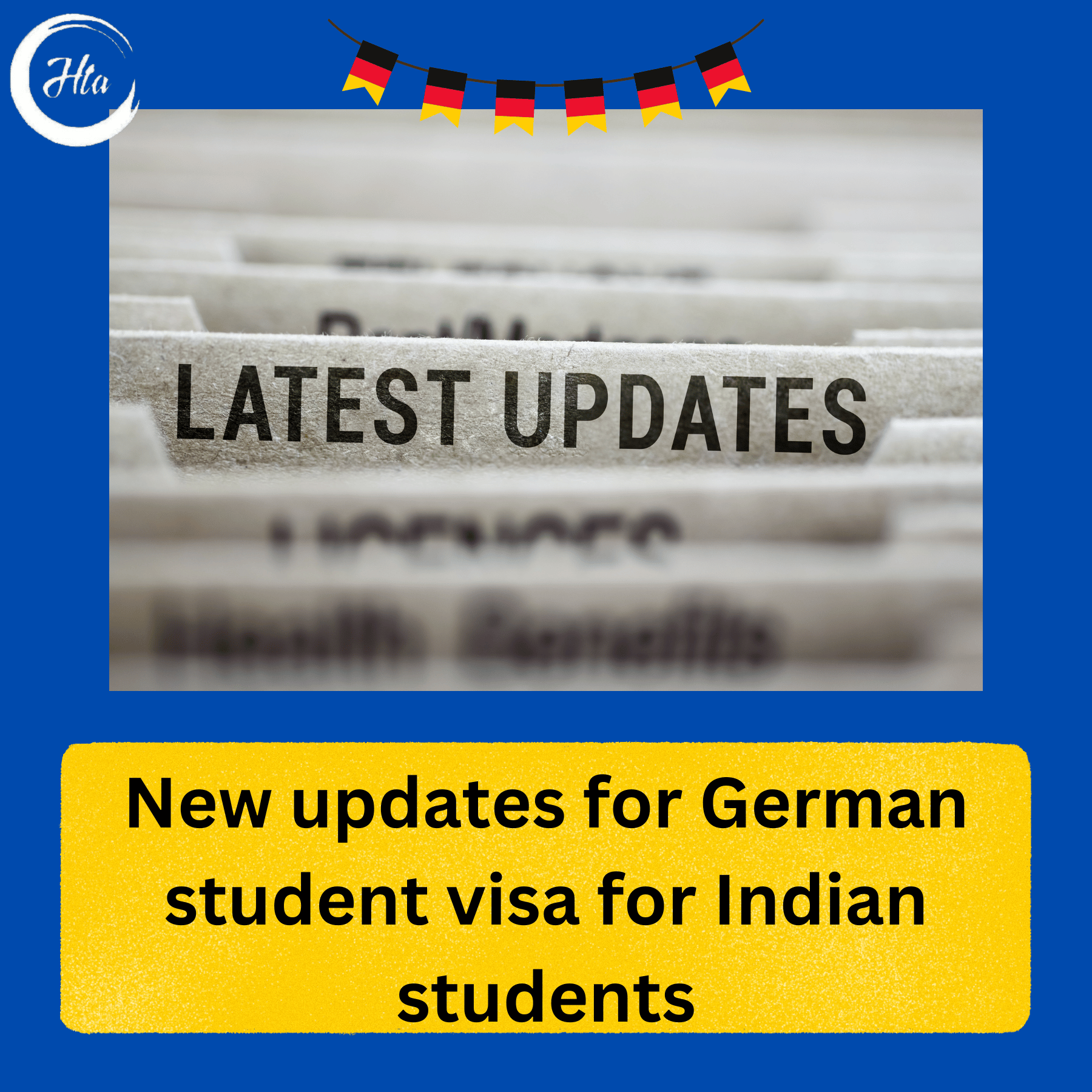 New updates : German student visas for Indian students