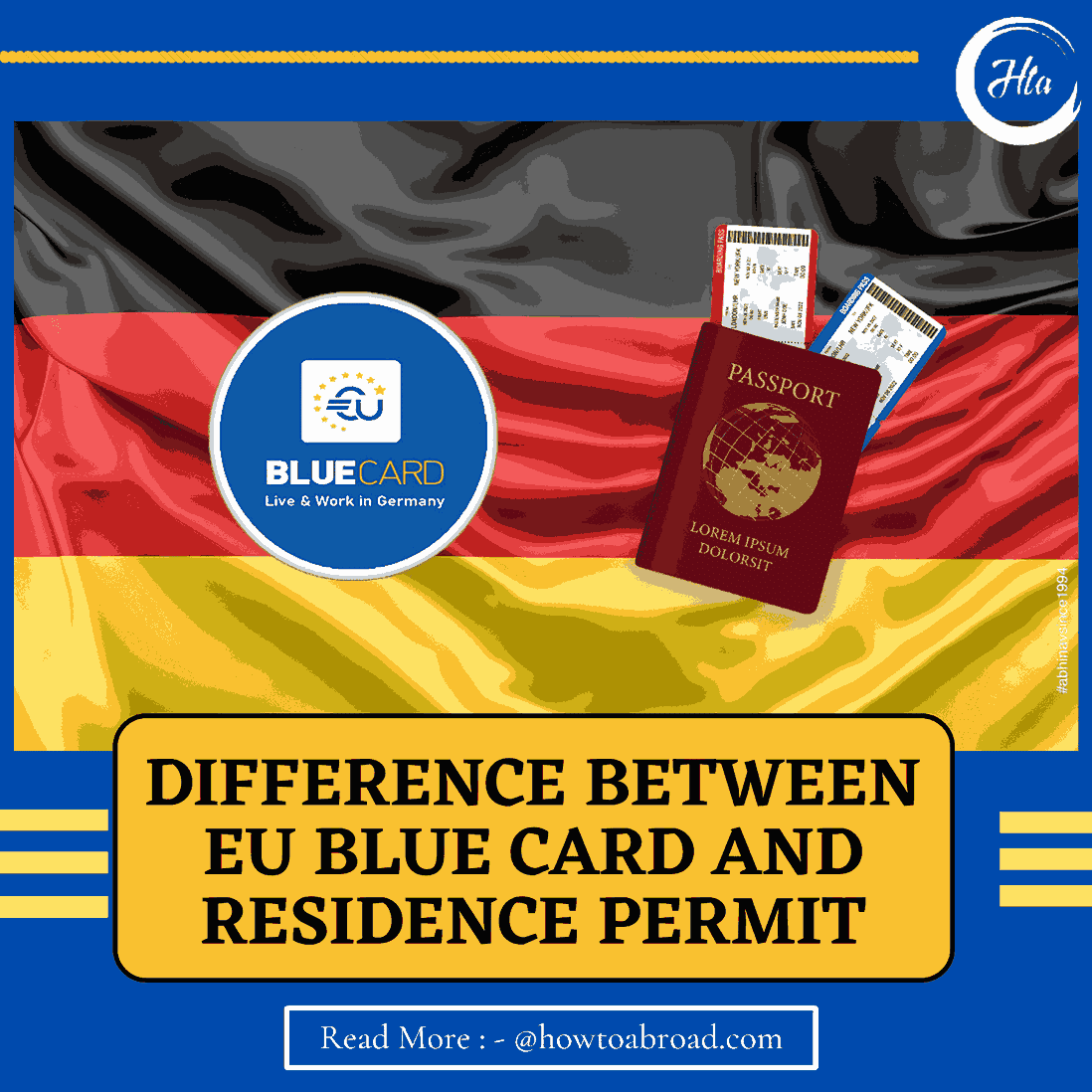 Difference Between EU Blue Card and Residence Permit for Working in ...