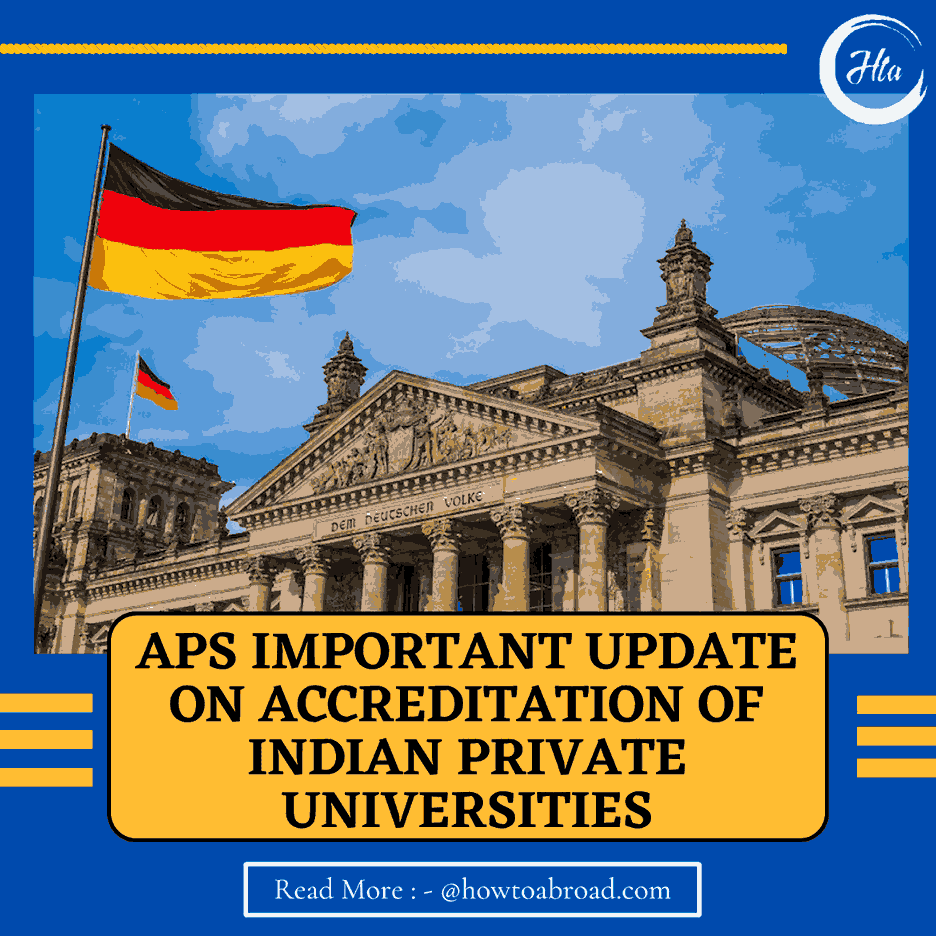 APS Important Update on Accreditation of Indian Universities